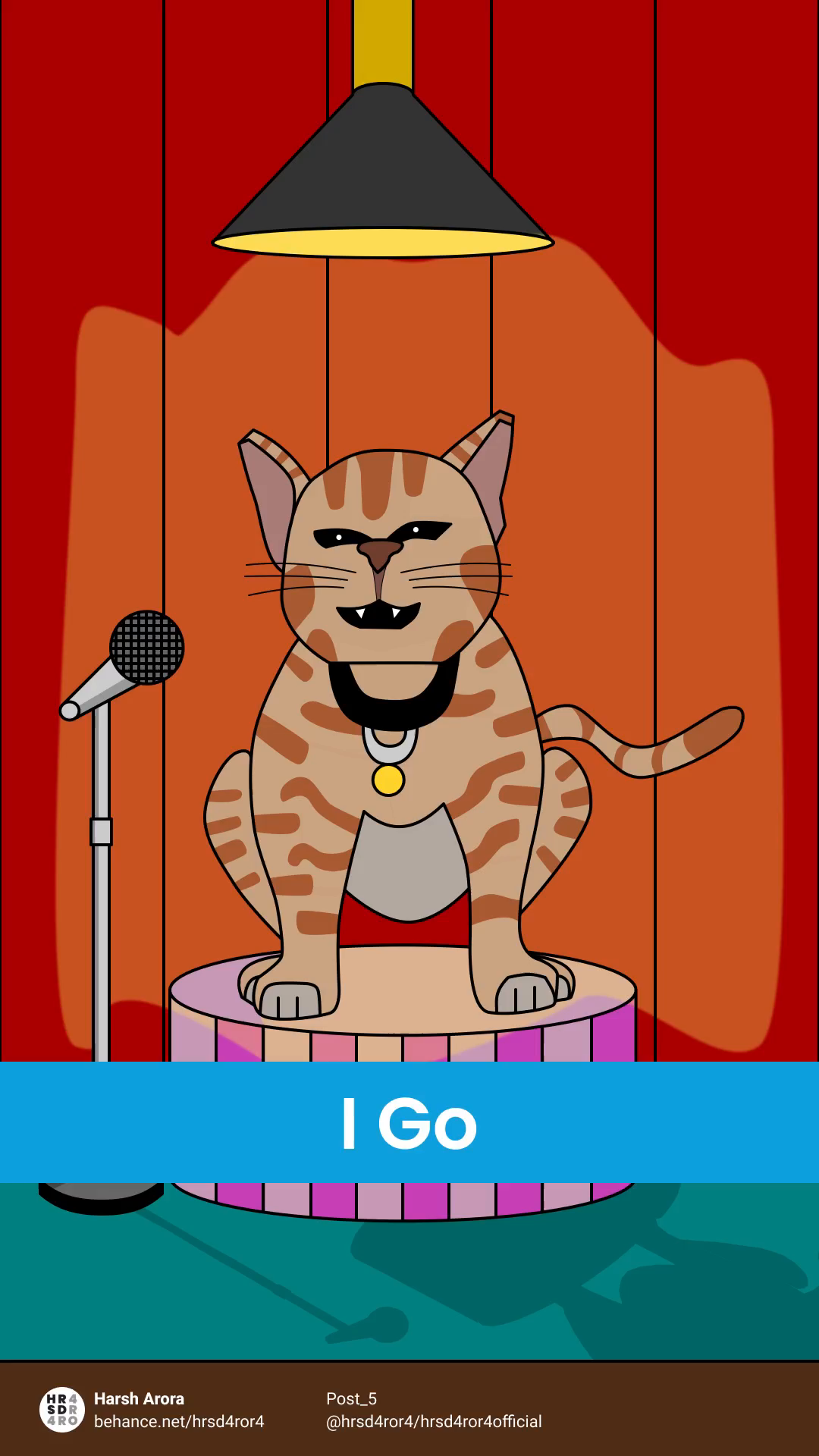 Post_5 I Go Meow Meme Animated Version by Harsh Arora on Dribbble