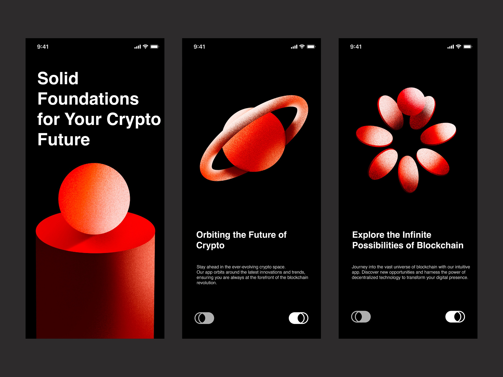 Onboarding Visual UI by Lalit for theosm™ on Dribbble