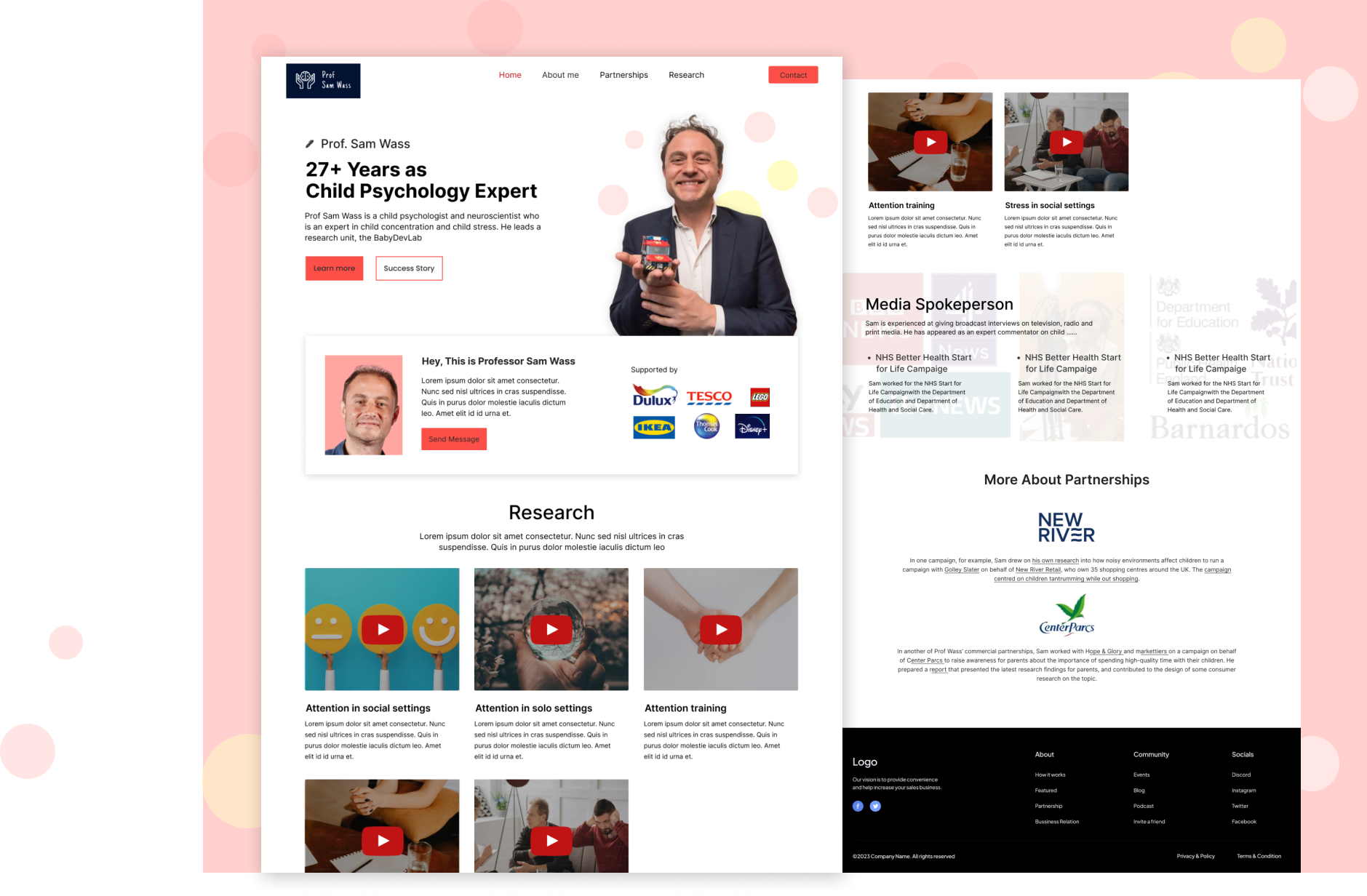 Browse thousands of Doctor Portfolio images for design inspiration | Dribbble