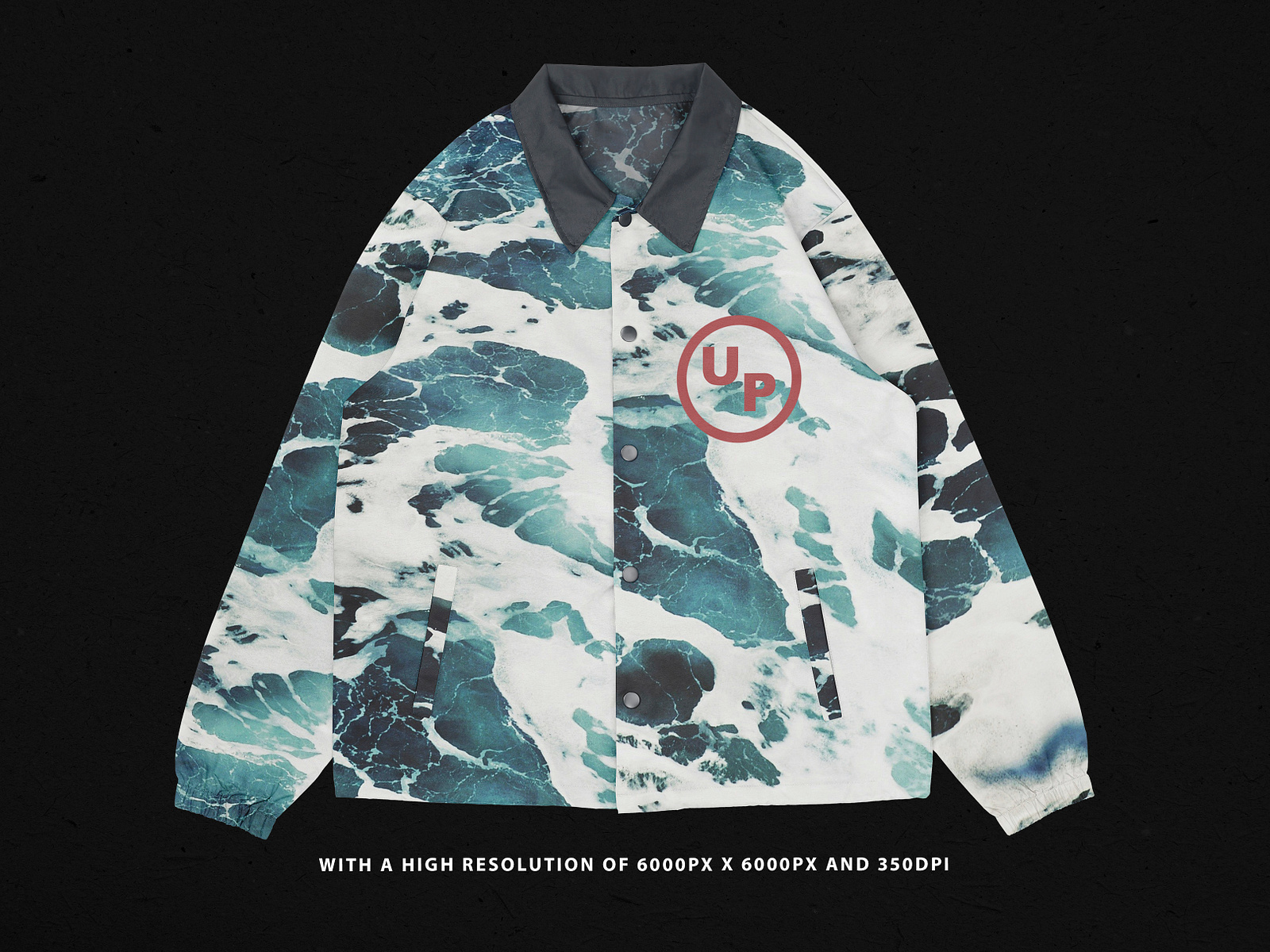 Realistic Coach Jacket Mockup by Uncentrifuged Pressure on Dribbble
