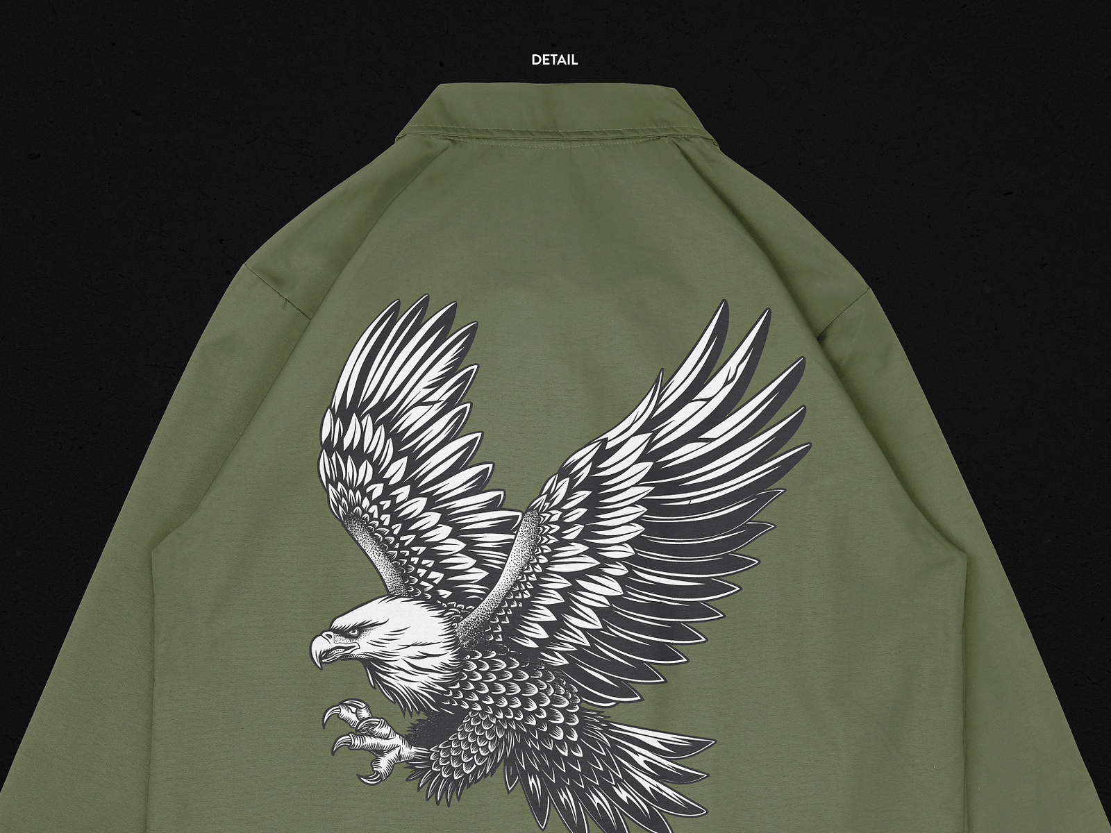 Realistic Coach Jacket Mockup by Uncentrifuged Pressure on Dribbble