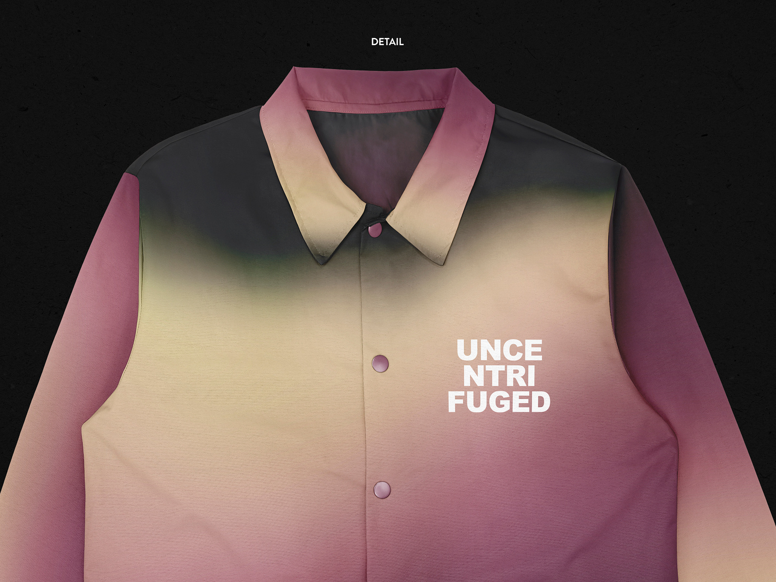Realistic Coach Jacket Mockup by Uncentrifuged Pressure on Dribbble
