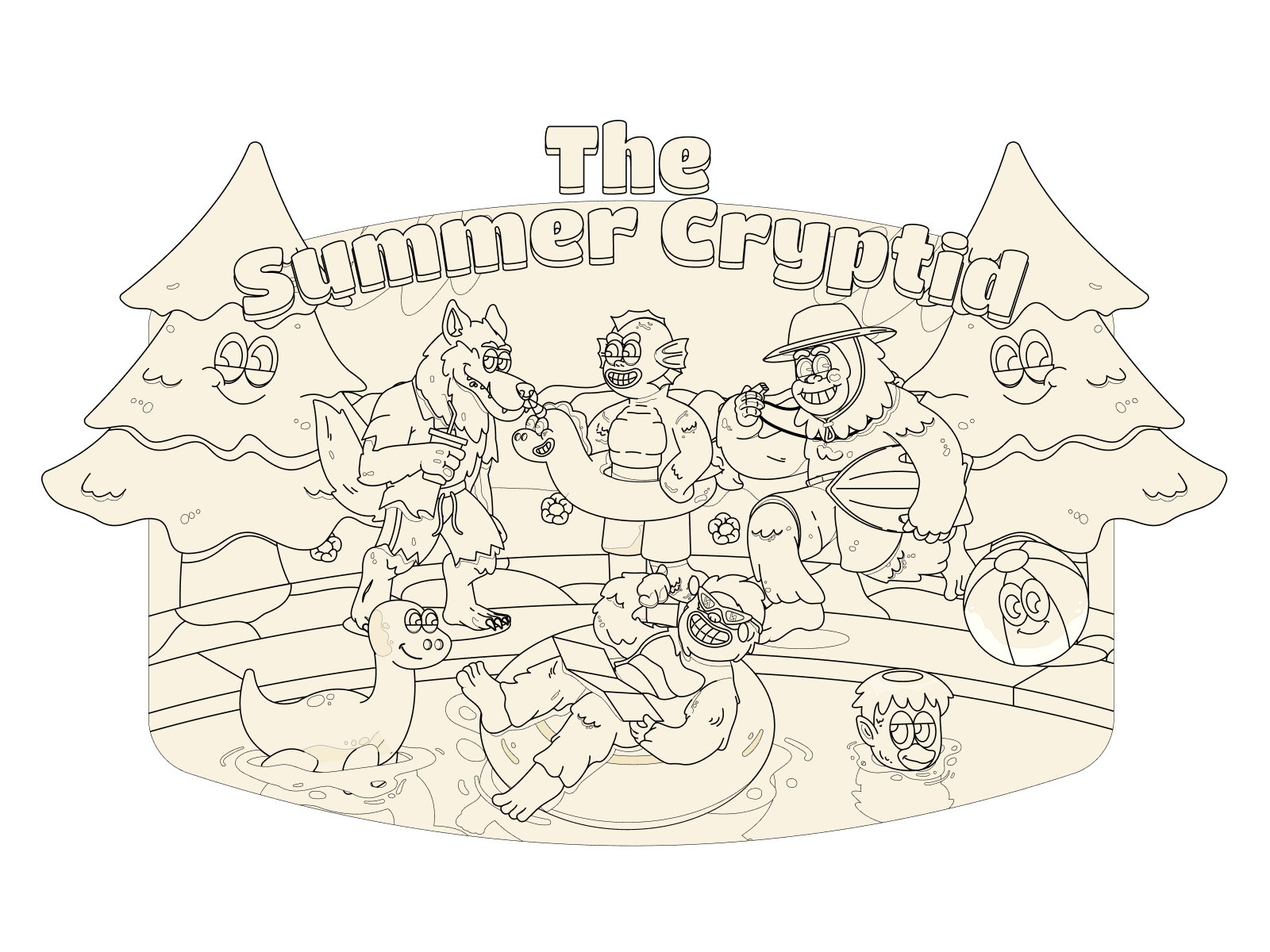 The Summer Cryptid by Heykiyou on Dribbble