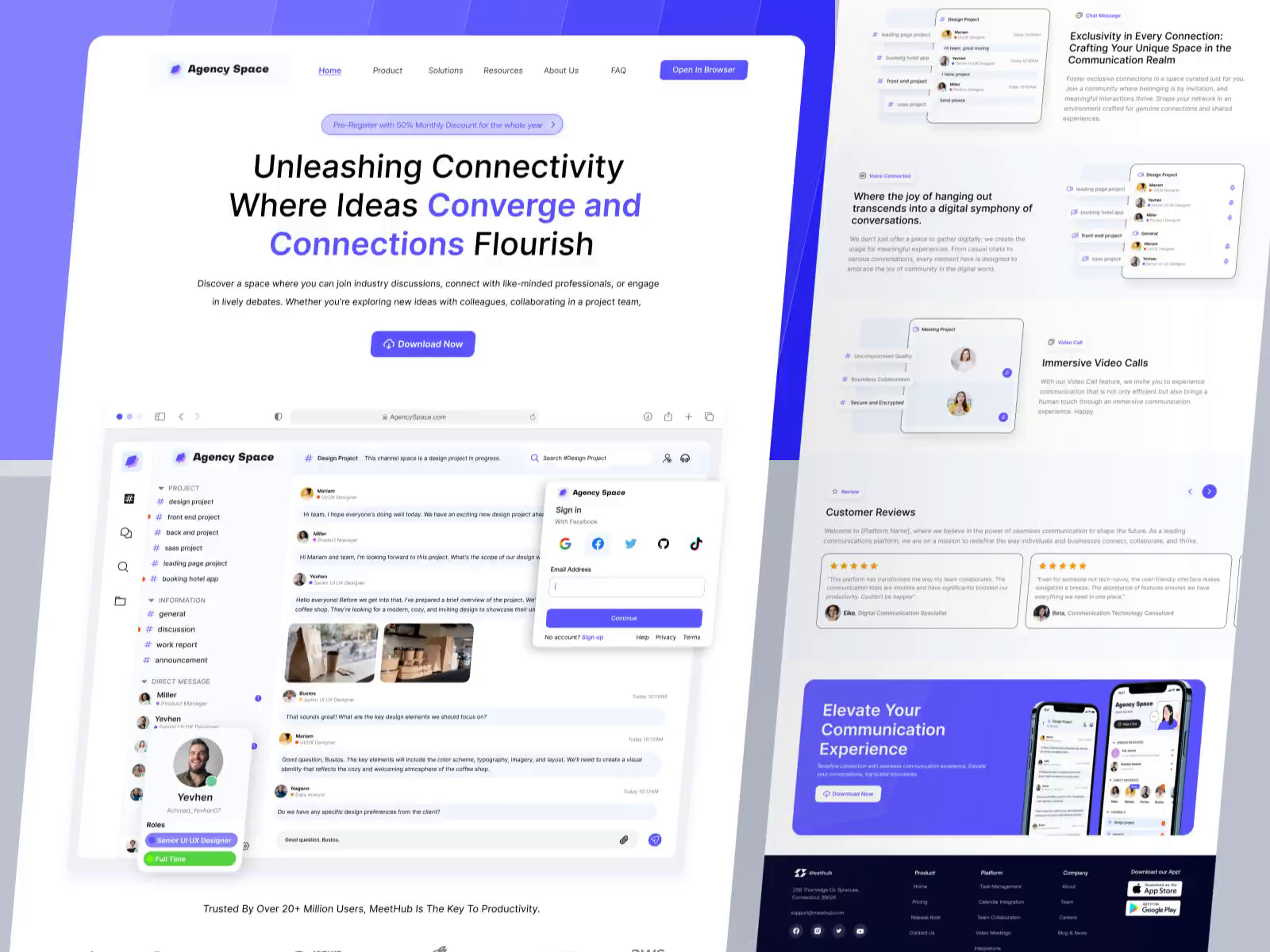 Chatting Discord - Website Animation by Vektora UIUX for Vektora on ...