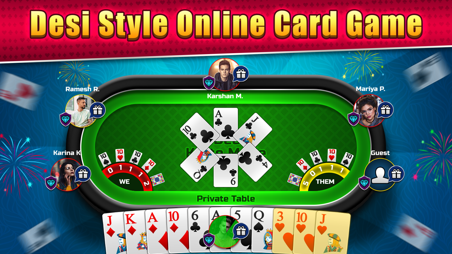 Mindi : Indian Card Game Ui Design by Ankur Vaghasiya on Dribbble