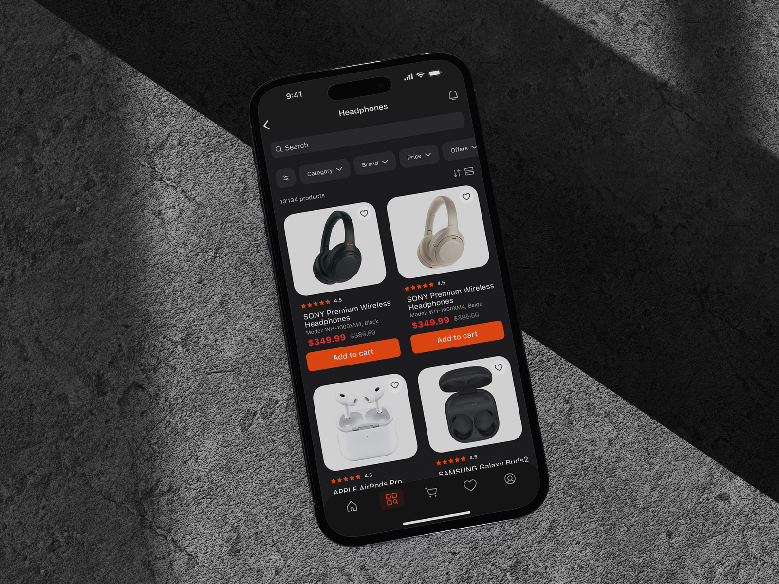 E-commerce App | Mobile Gadgets Store by Yuliia Lakhno for ProArea ...