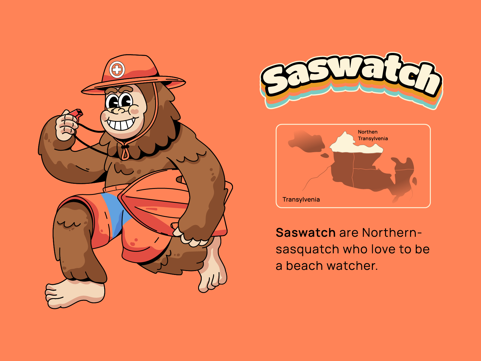 The Summer Cryptid - Character by Heykiyou for Pickolab Studio on Dribbble