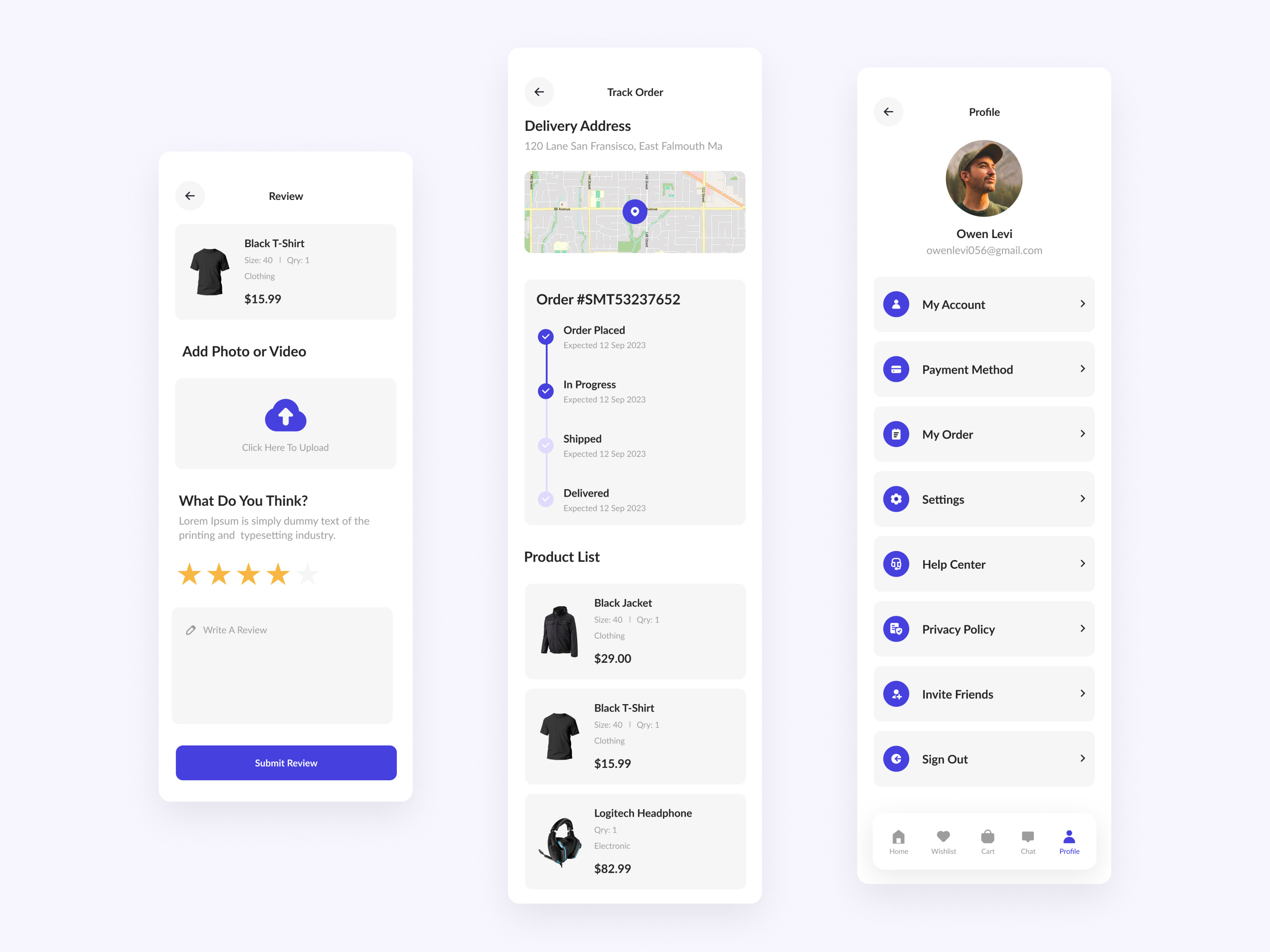 E Commerce Mobile App Ui Ux Design By Sabbir Ahmed On Dribbble