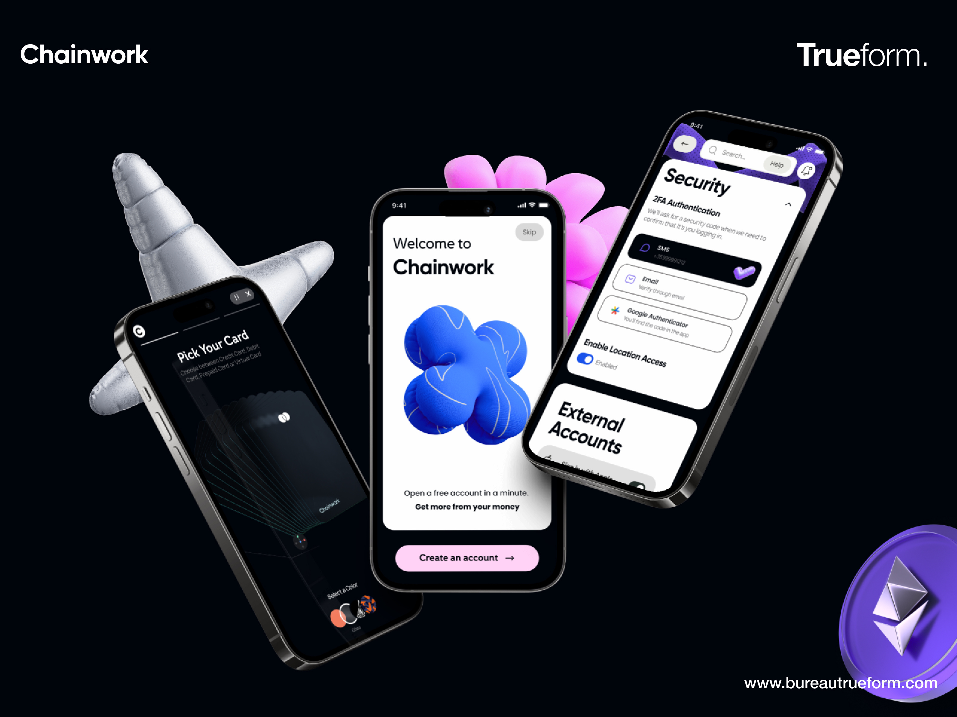ChainWork by Daniel Mitev for TrueForm on Dribbble