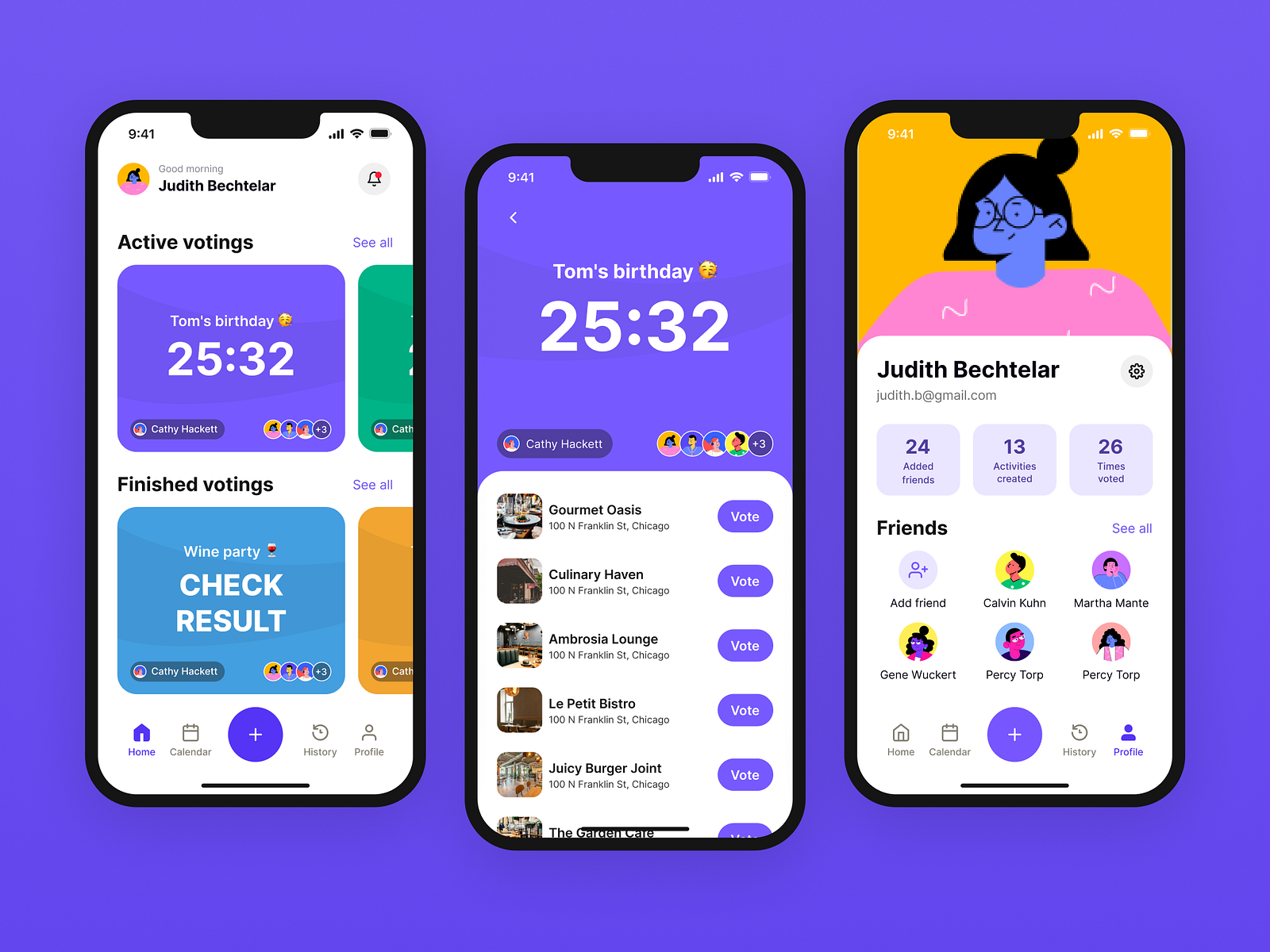 Event Voting App By Marco On Dribbble 