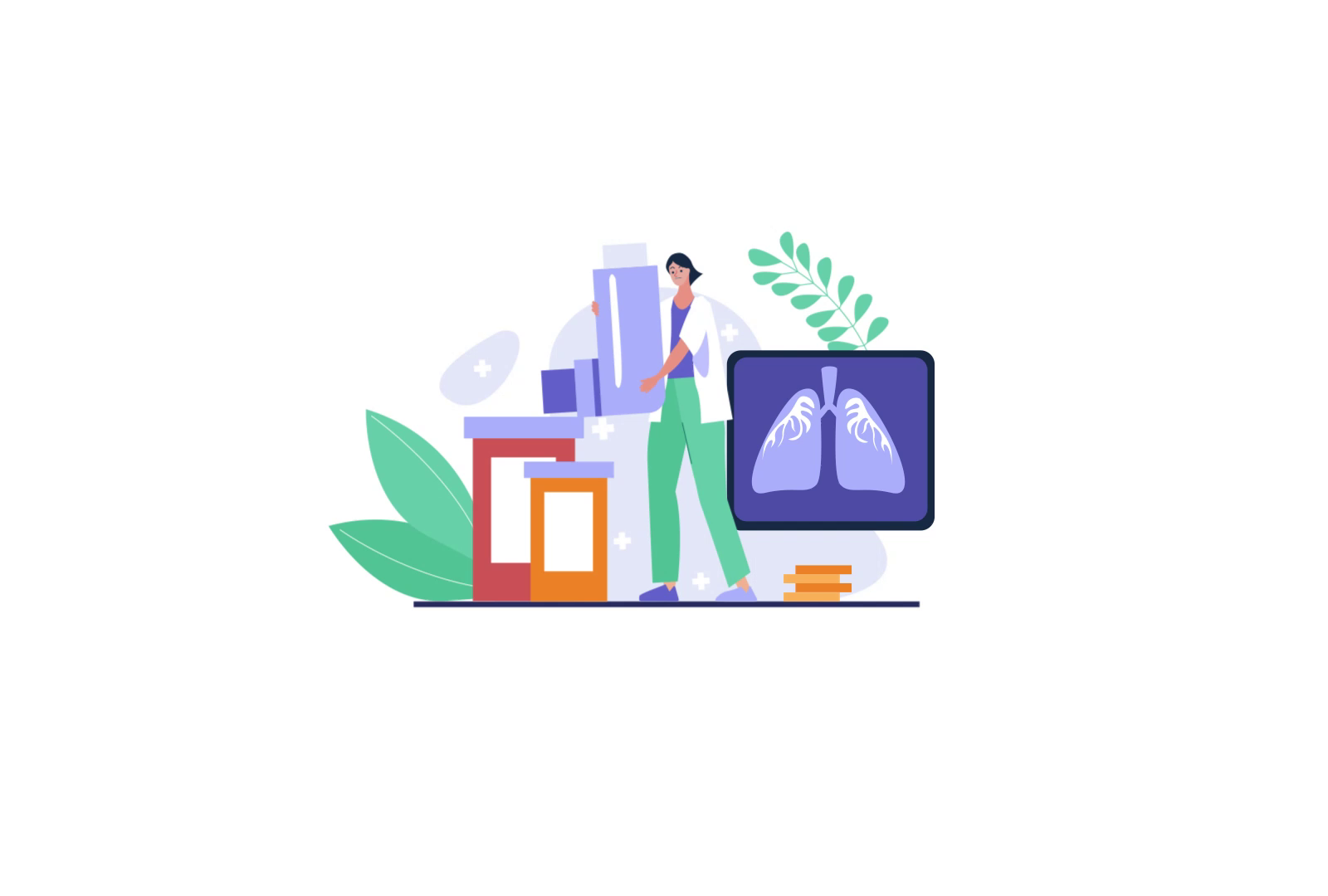 Inhalation Therapy 2D Animation by DigitalCrocs on Dribbble