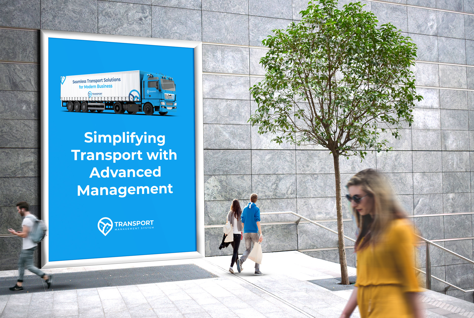 Transport management system logo by Rakibul Design on Dribbble
