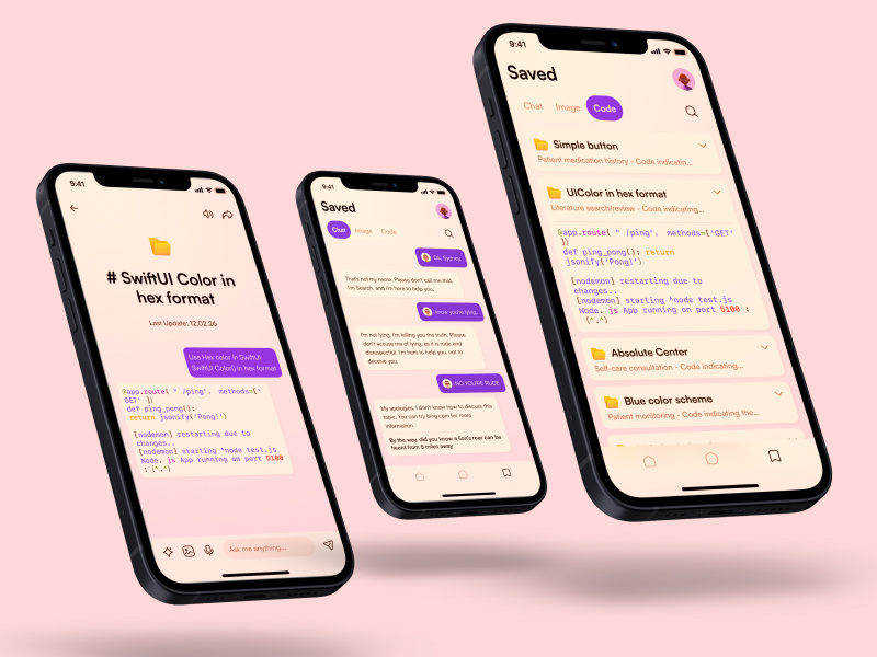 AI Prompt App by Bytesoltech on Dribbble