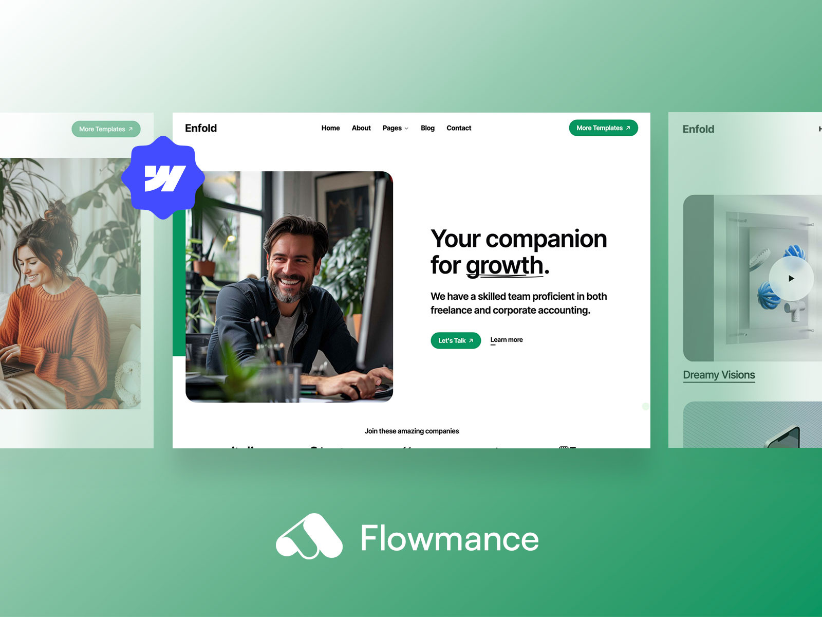 Enfold – Consulting Webflow Template by Flowmance on Dribbble