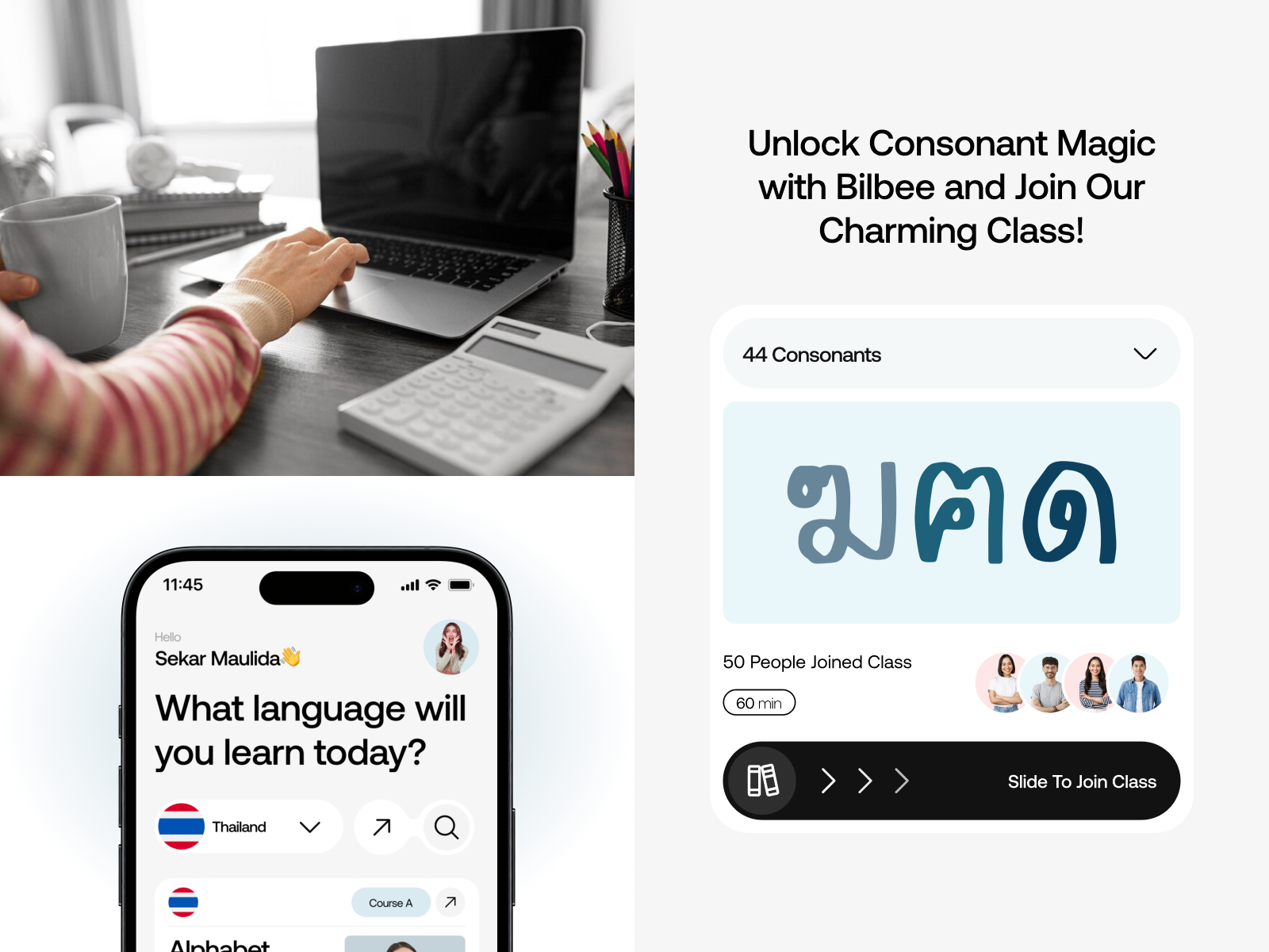 Bilbee - Language Learning App by Vektora UIUX for Vektora on Dribbble
