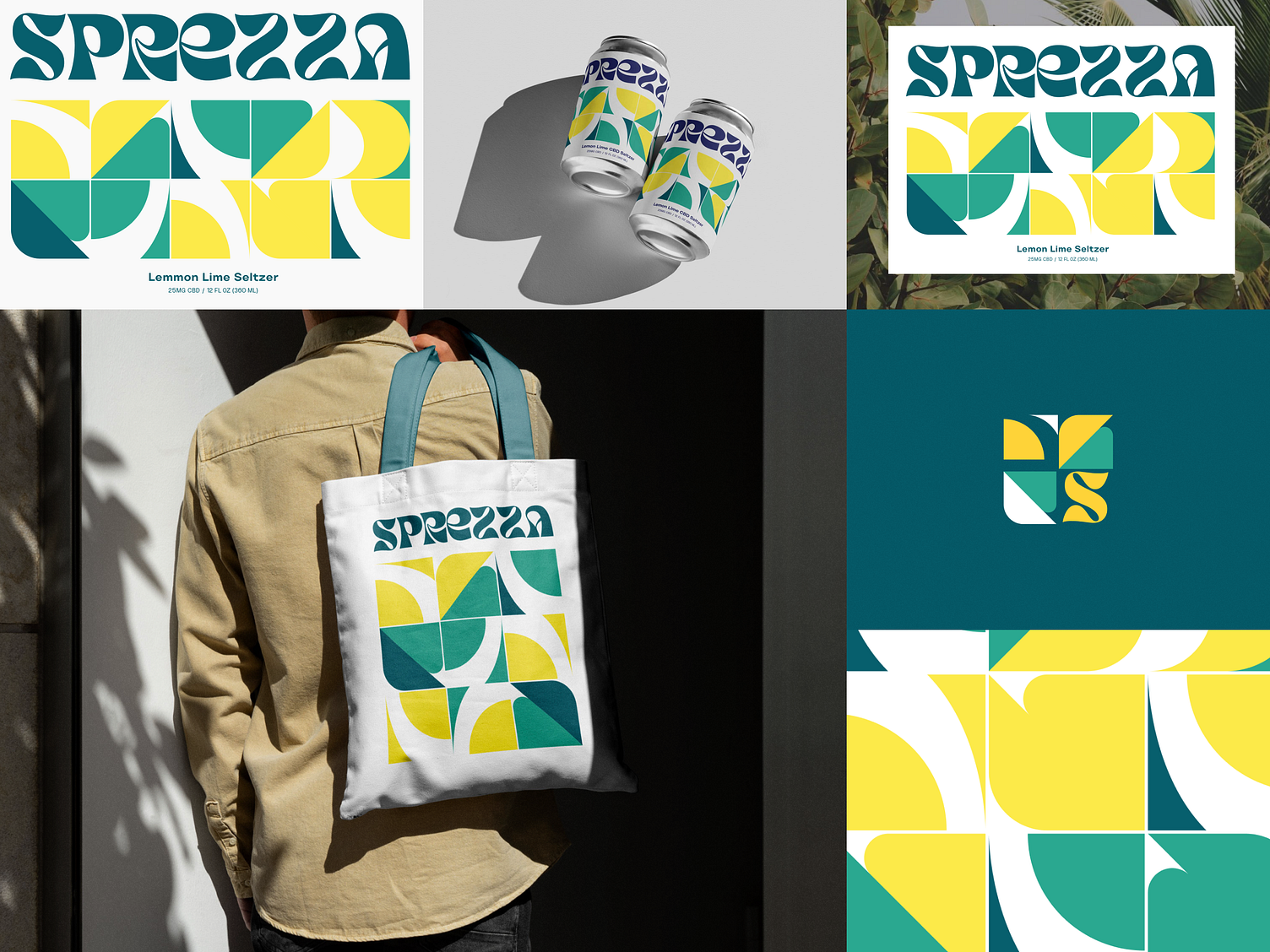 Sprezza Seltzer Brand Identity Design by Kevin Craft on Dribbble