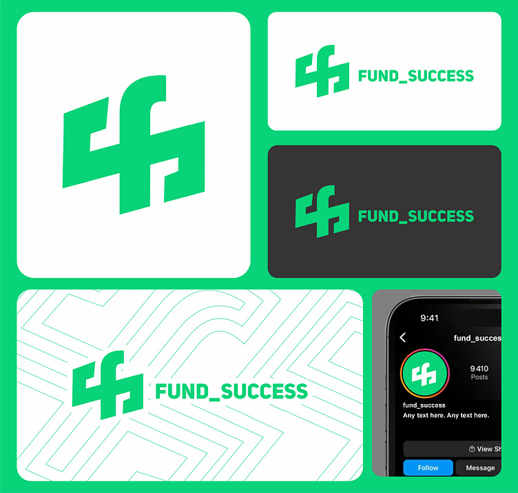 FS #Fundsuccesslogo by Adeshina on Dribbble