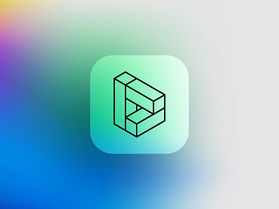 3d app logo design by MD Mahfuj on Dribbble