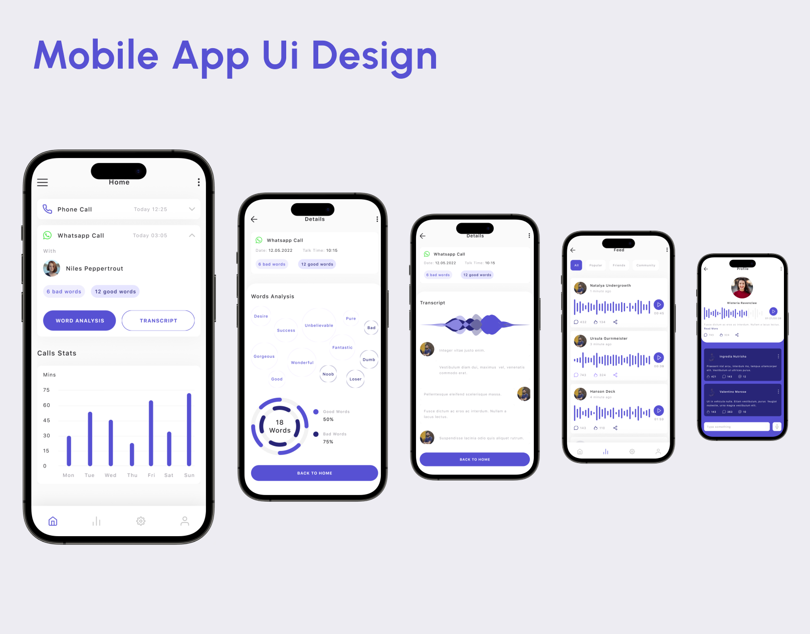 UI Screens by Piyar Ali on Dribbble