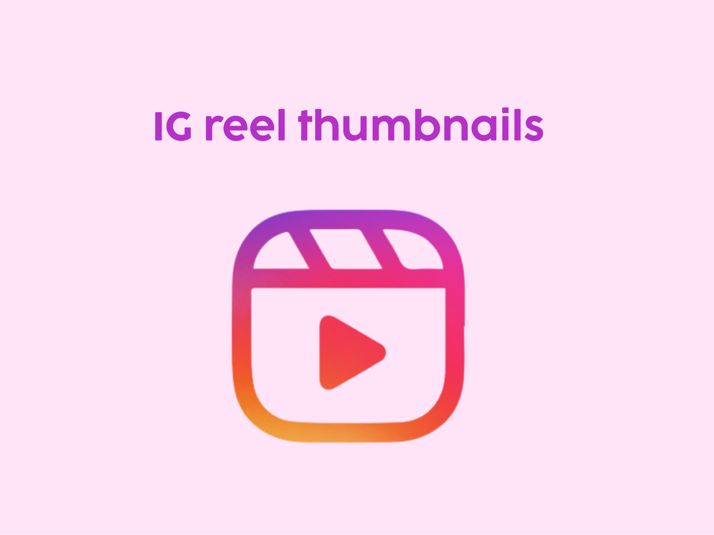 Instagram reel - thumbnails by Sushmitha Ravindra on Dribbble