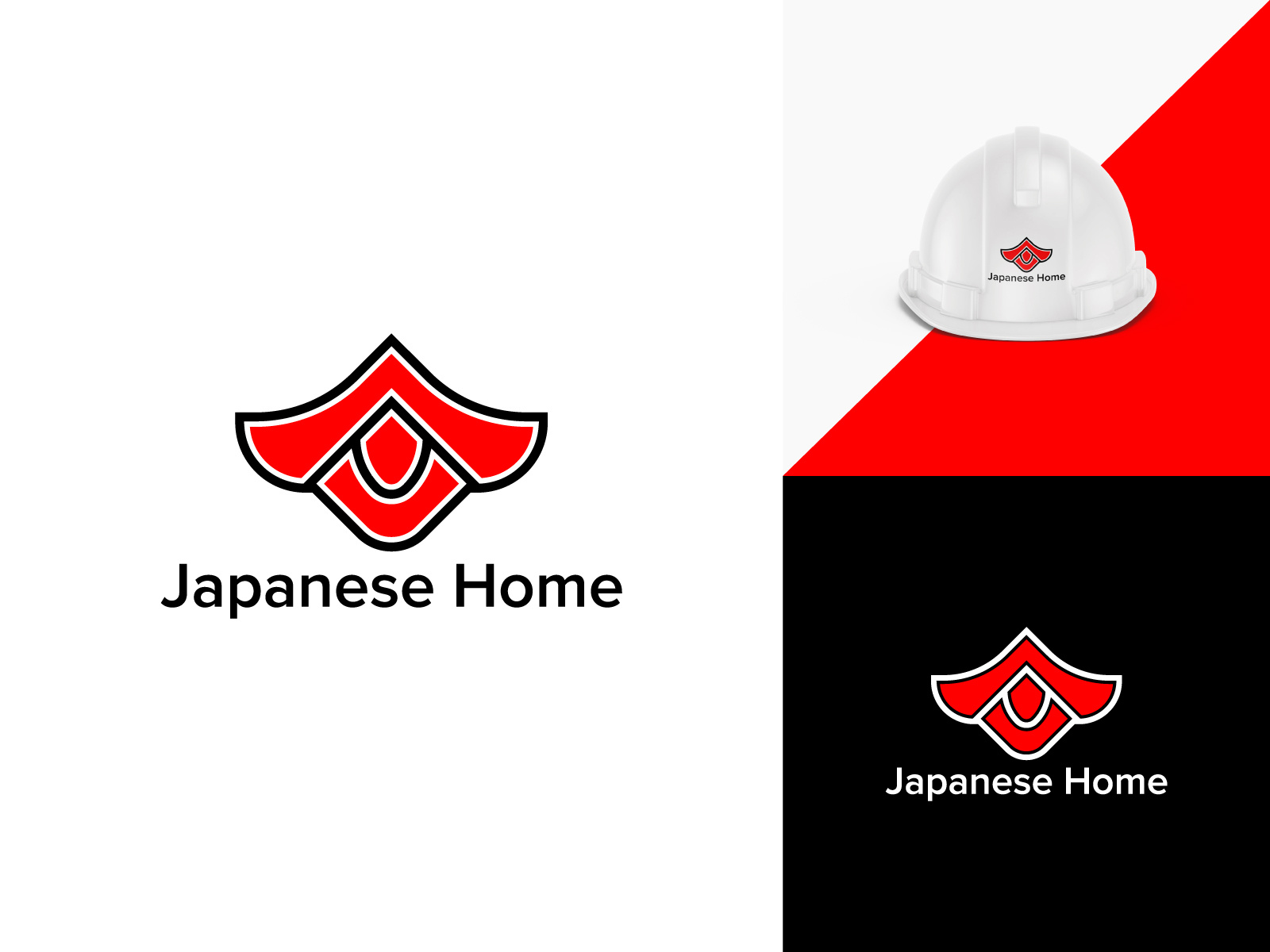 japanese home, logo, logo design, brand identity, branding by Abdul Gaffar on Dribbble