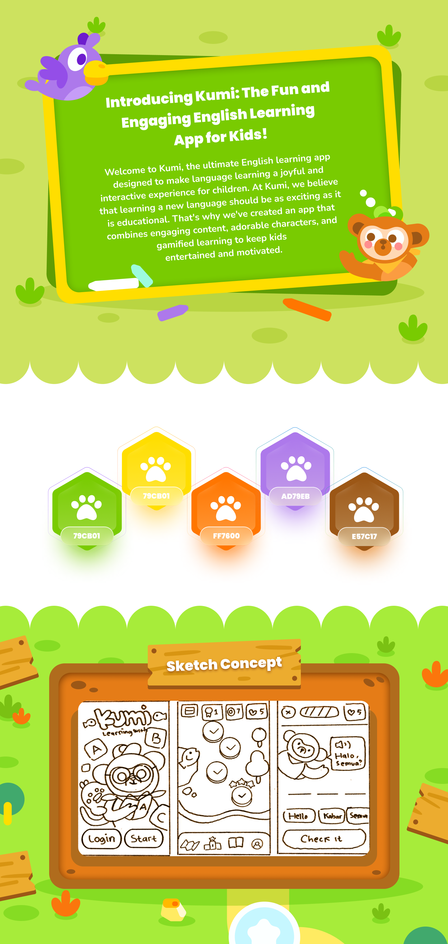 Study Case : Kumi - English Learning App by Randompopsycle for Playfull ...