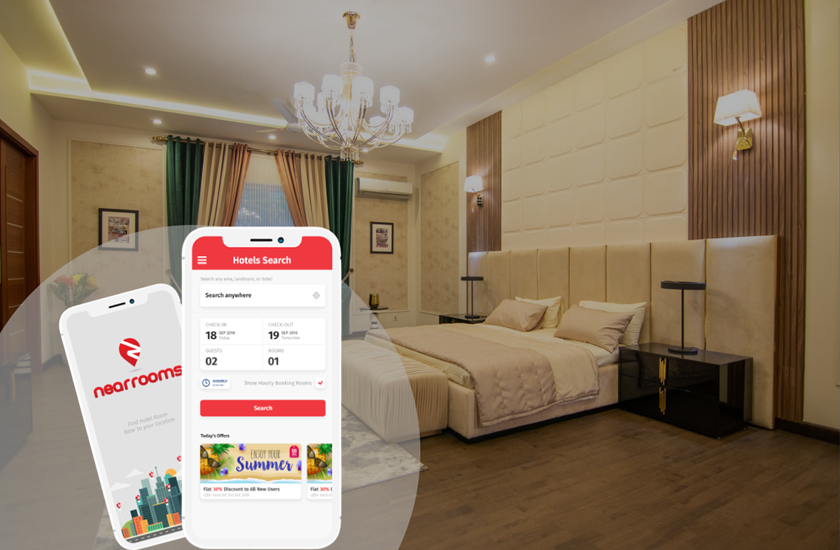 Near Rooms Hotel Booking App by Briskstar Technologies LLP on Dribbble