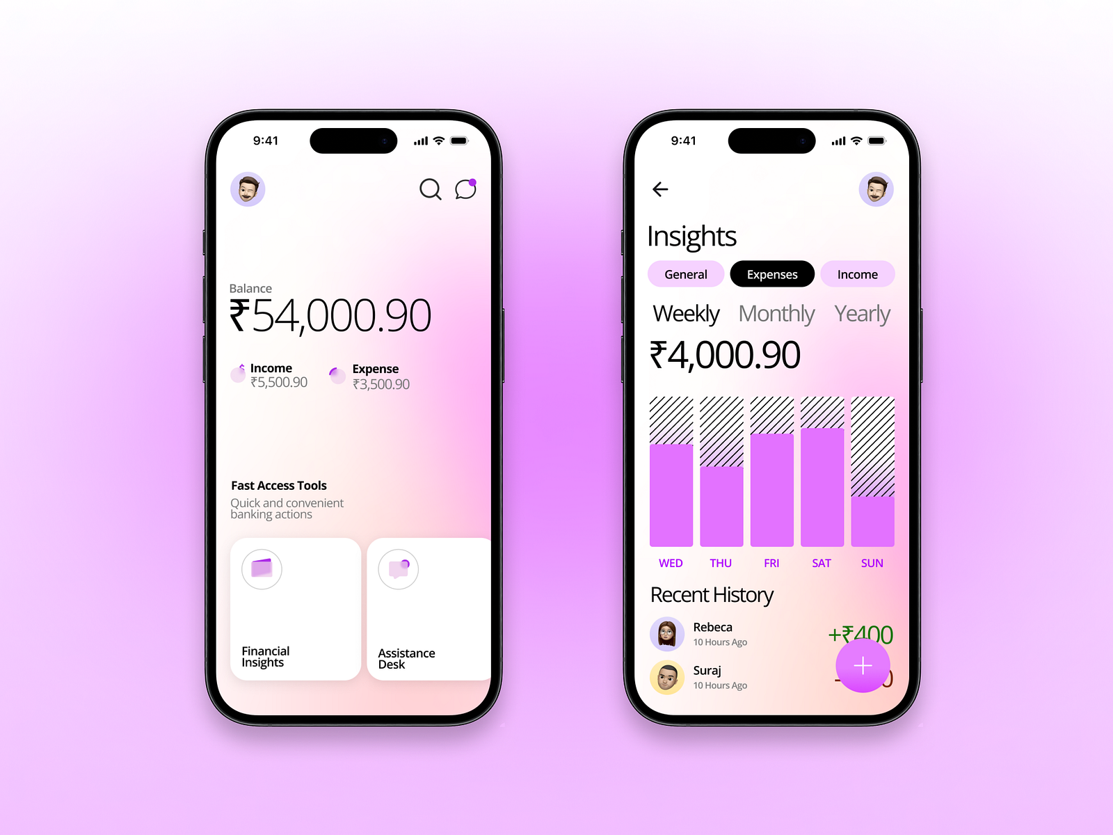 Expense Tracker App By Dipankar Datta On Dribbble