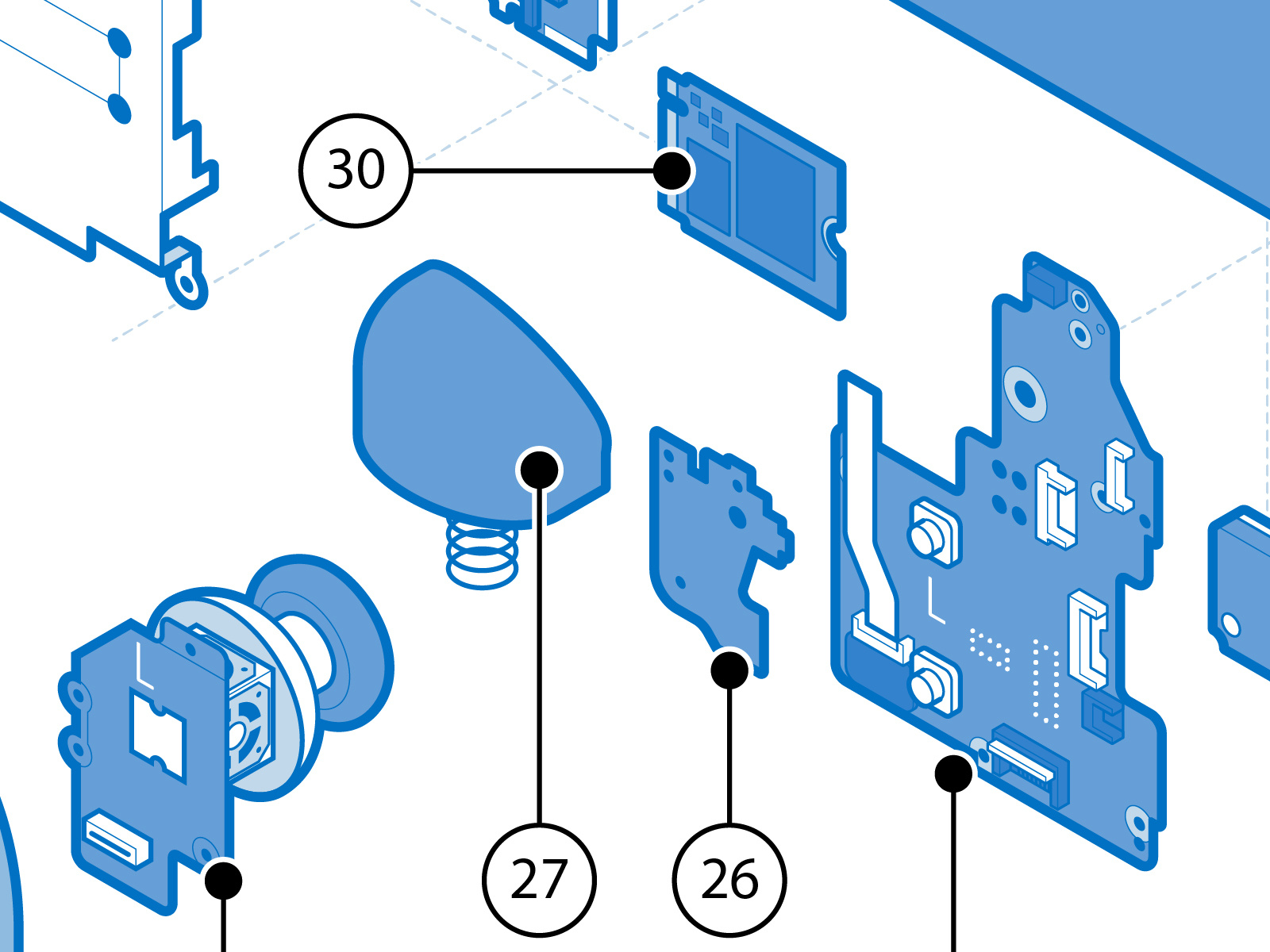 Steam Deck, Exploded Diagram by GyGinfographics on Dribbble