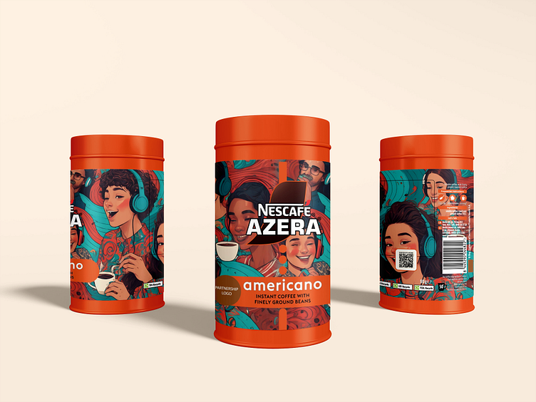 Nescafé Azera Coffee Packaging Design by Madusha Nilukshi on Dribbble