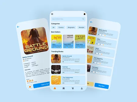 Book Store Website designs, themes, templates and downloadable graphic ...