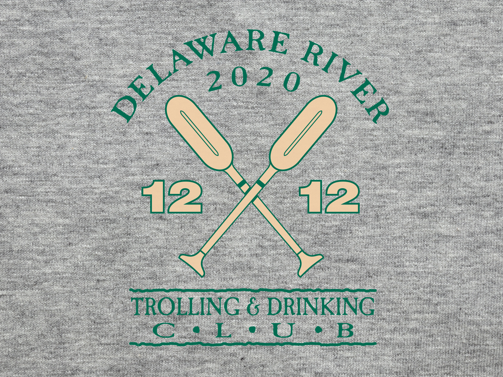 Delaware River Trolling & Drinking Club logo by Tom Owen on Dribbble