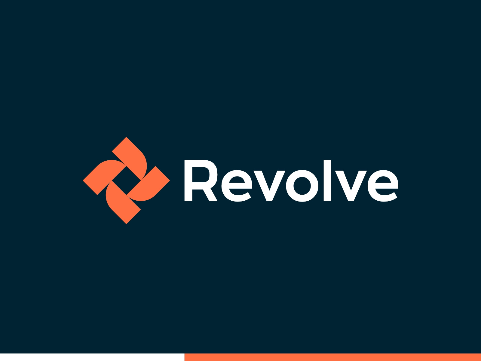 Revolve, game development studio logo design: dynamic rotating R by ...