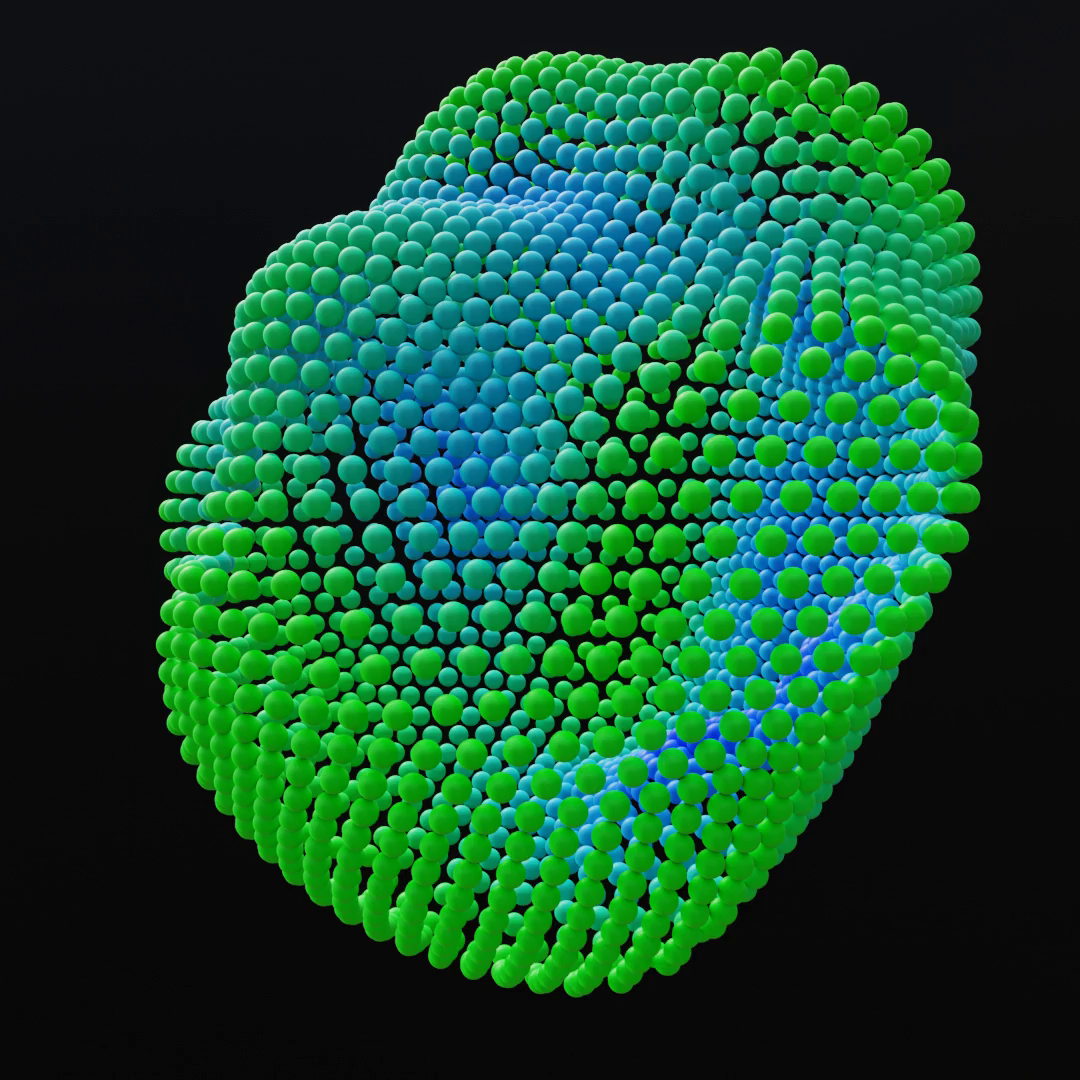 Nodes 3D Model 88: Gradient by Happy 3D on Dribbble