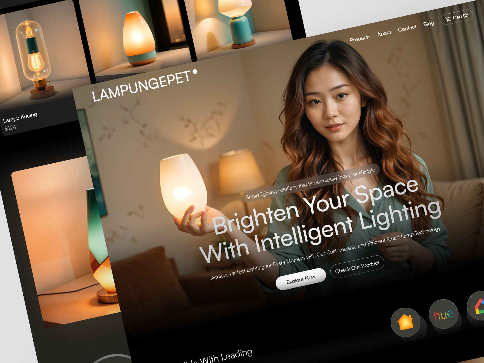 LAMPUNGEPET - Smart home lamp by BimGraph🐊 for Kretya Studio on Dribbble