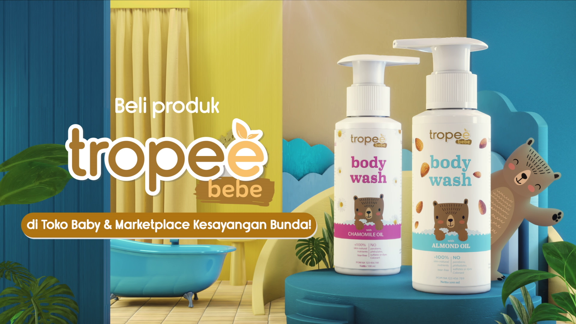 Tropee Bebe - Body Wash by Anymate Studio on Dribbble