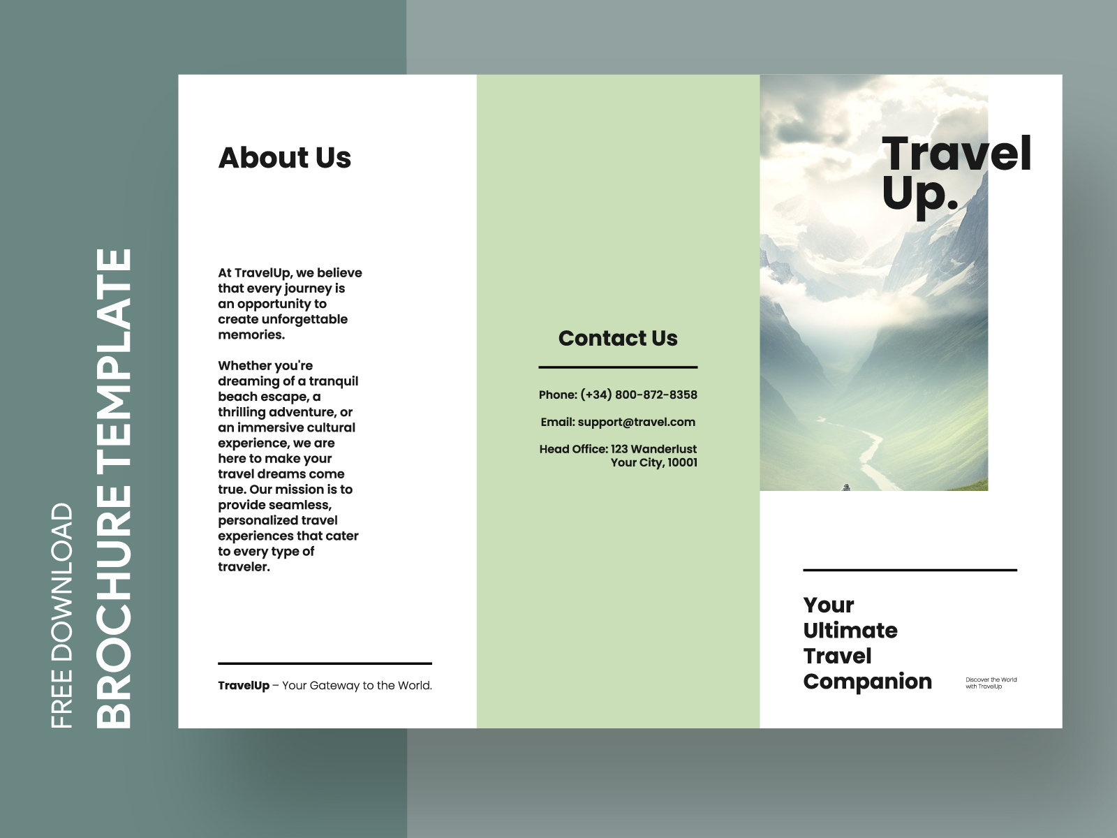 Simple Brochure by Gdoc on Dribbble