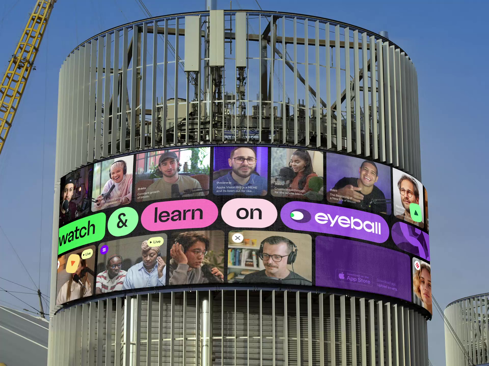 Billboard Eyeball by Julia Dmitrievna for Geex Arts on Dribbble