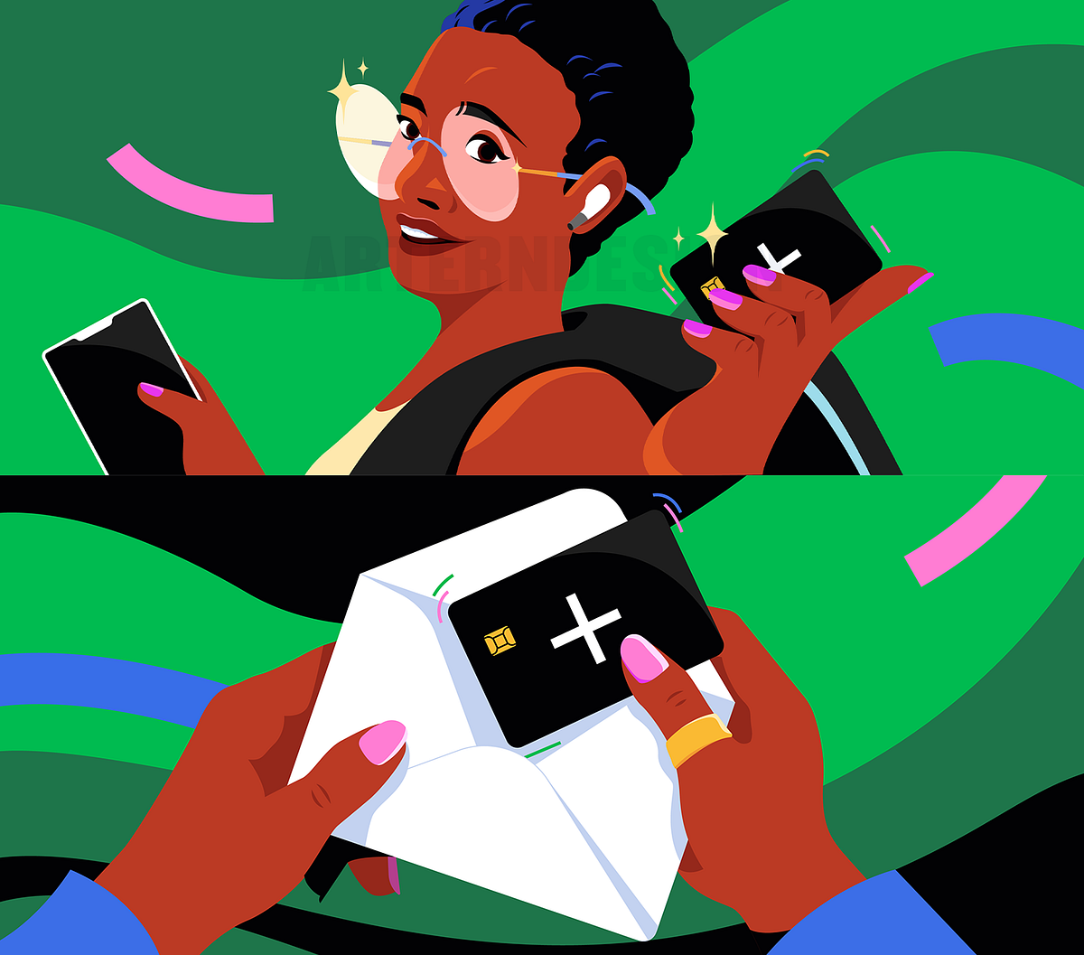 Uber Plus Card by Giulia @ArternDesign on Dribbble