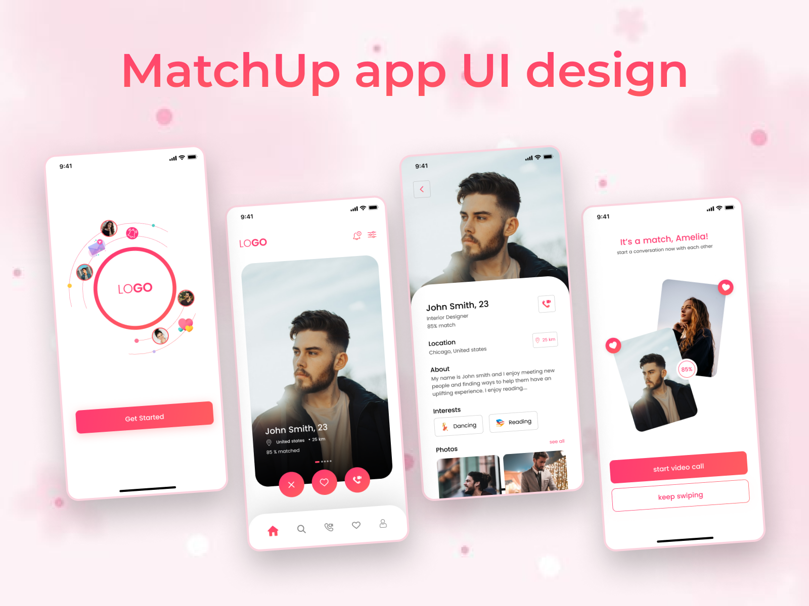 Matchup app by Brainbinary Infotech on Dribbble