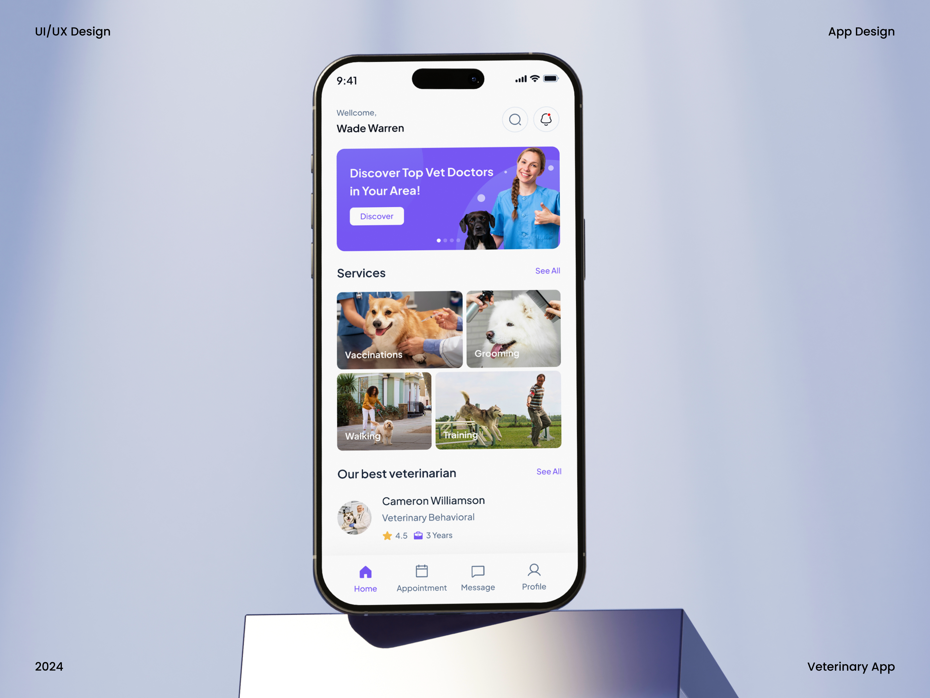Veterinary App UI designs, themes, templates and downloadable graphic ...