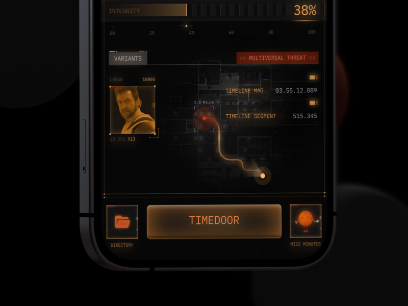 TVA Agent TemPad - App Concept by wienona on Dribbble