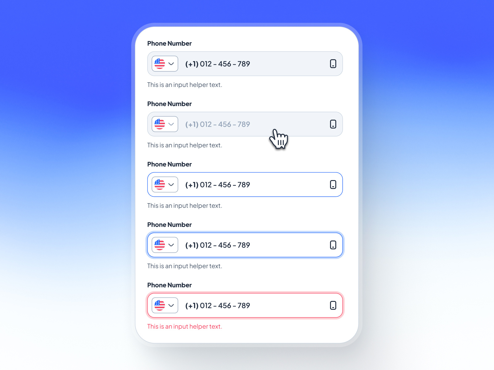 asklepios: AI Healthcare & Wellness App | Phone Number Input UI by ...