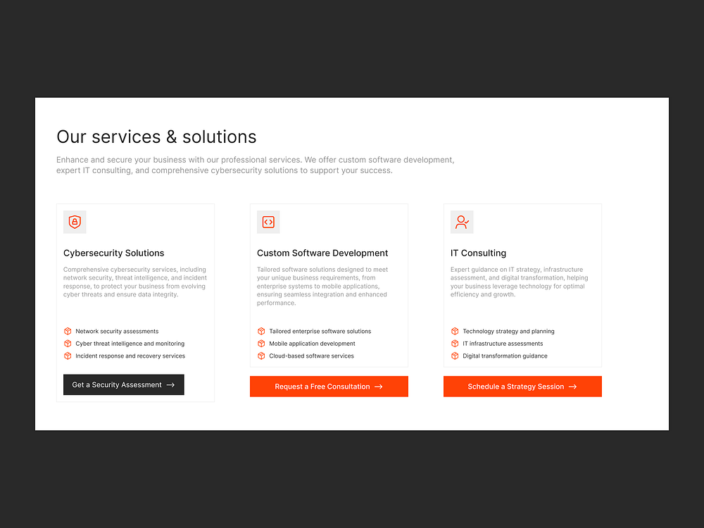Services Section designs, themes, templates and downloadable graphic ...