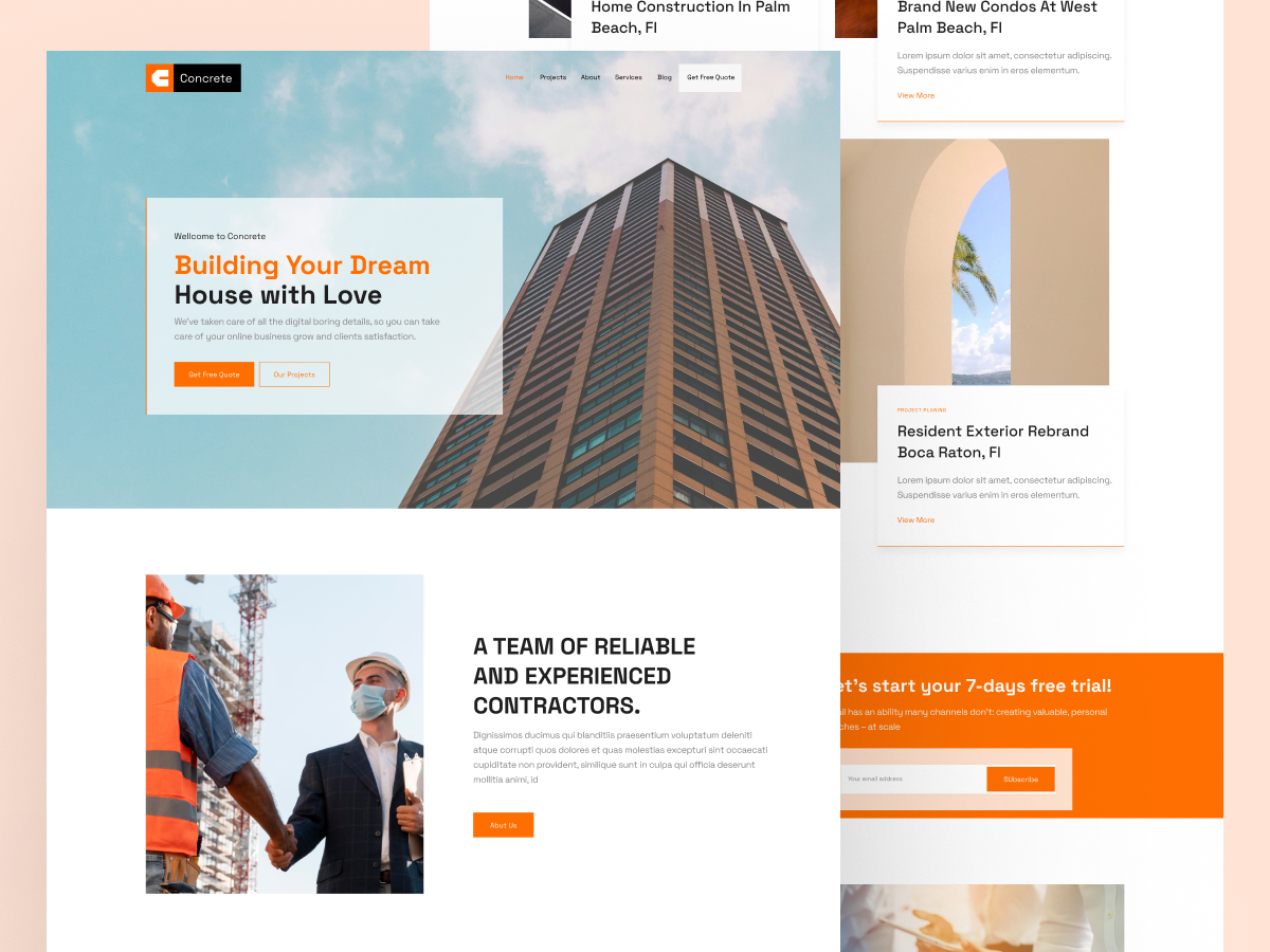 Construction Layout designs, themes, templates and downloadable graphic ...