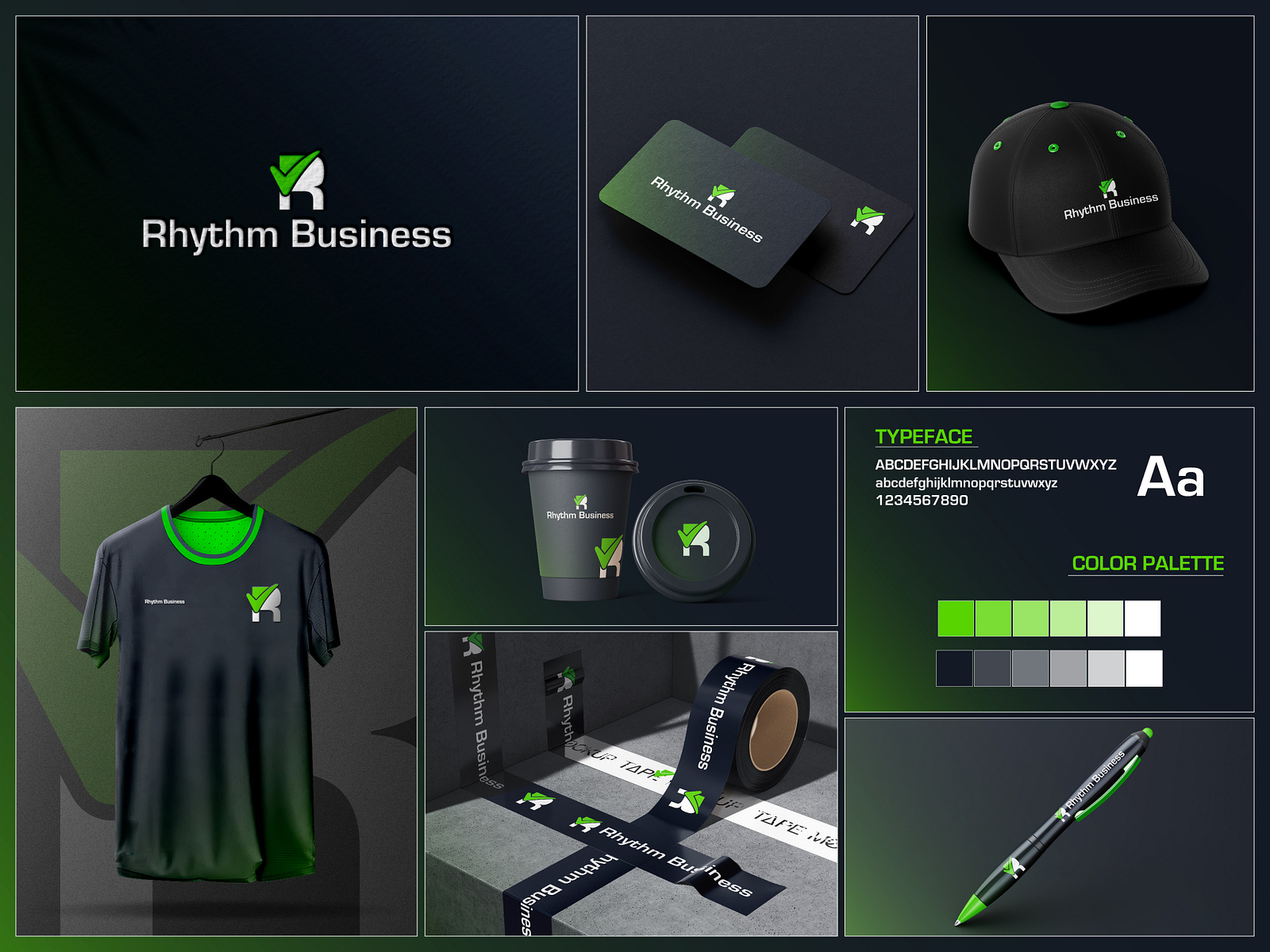 Business Logo & Brand identity Design by Jahid Ahmed on Dribbble