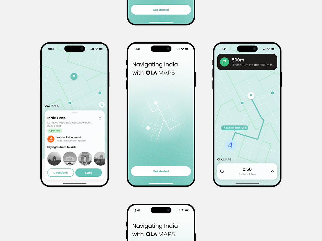 OLA Maps - UI/UX Concept by Dinesh Awtani on Dribbble
