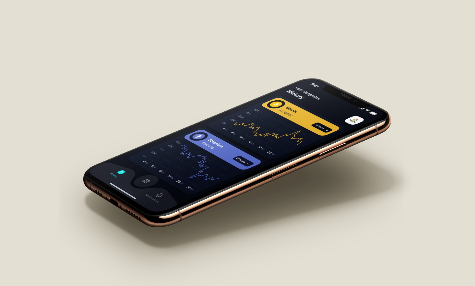 Crypto Currency App UI Kit Template by Sabir_designbox on Dribbble