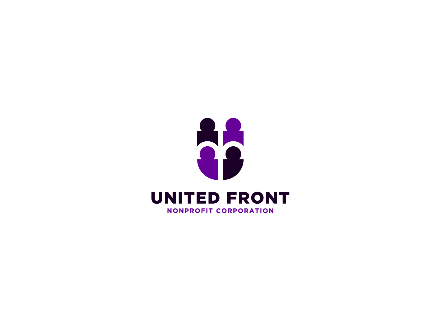 United Front Logo Design by Ade Kurniawan on Dribbble