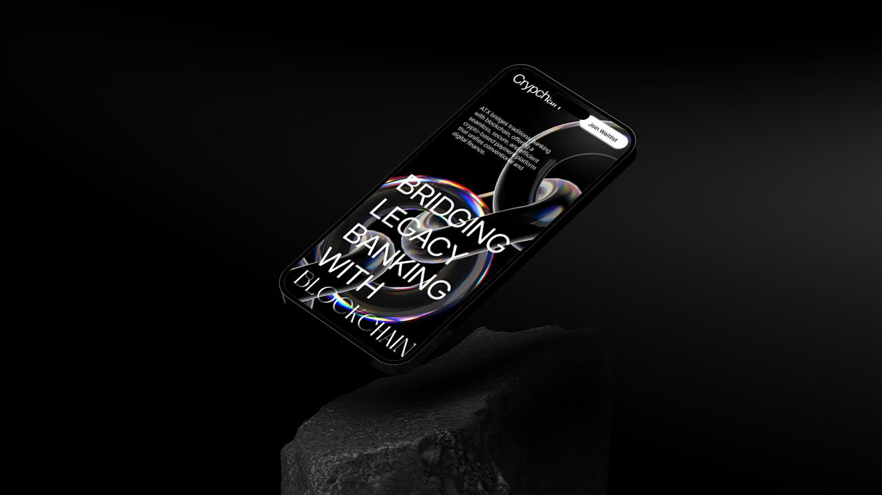 Blockchain Crypto Website Landing page | Webflow x Spline 3D by ...
